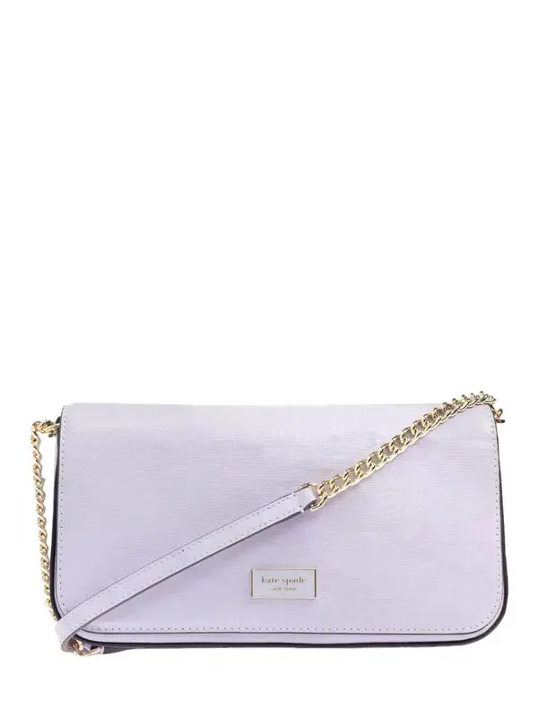 Kate Spade New York Logo-plaque Crossbody Bag - Purple