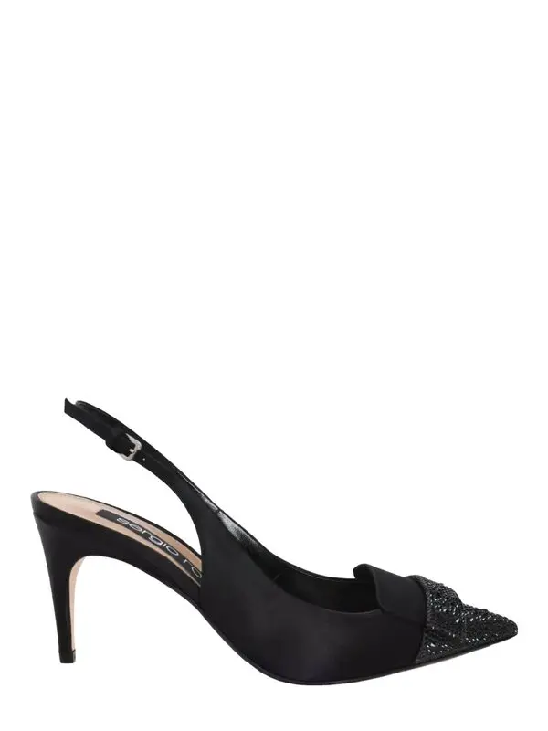 SERGIO ROSSI Slingback Pumps - Black