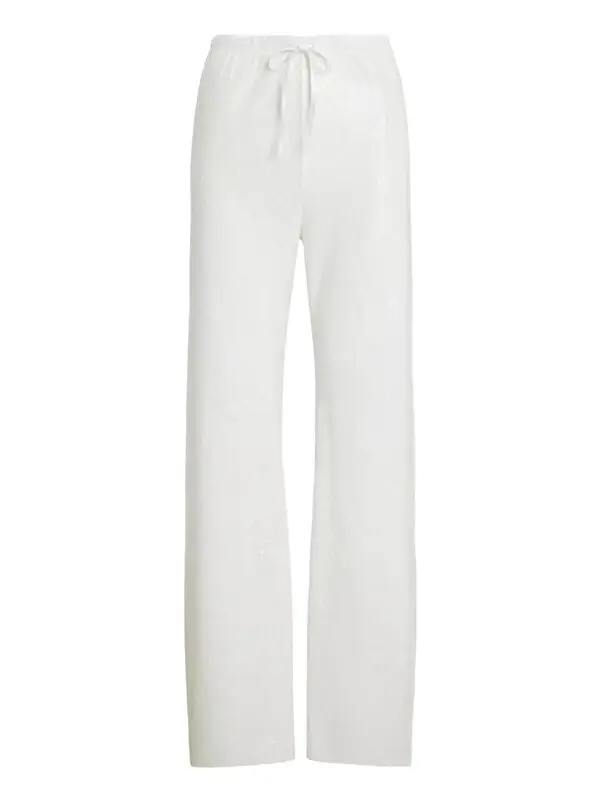 Polo Ralph Lauren Sequin-embellished Trousers - White
