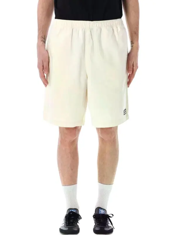 Obey Elasticated-waist Shorts - White
