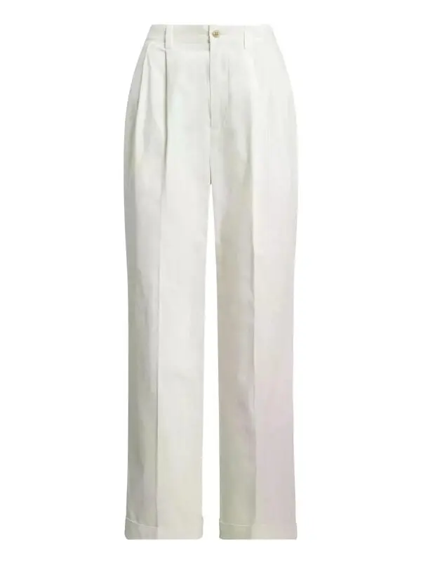 Polo Ralph Lauren High-rise Trousers - White