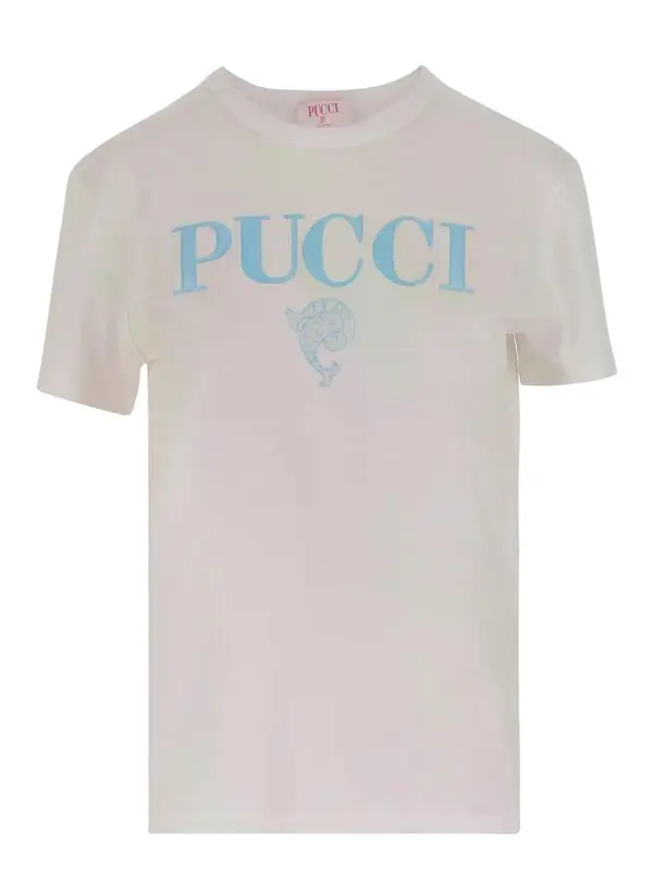 Emilio Pucci Cotton T-shirt - White