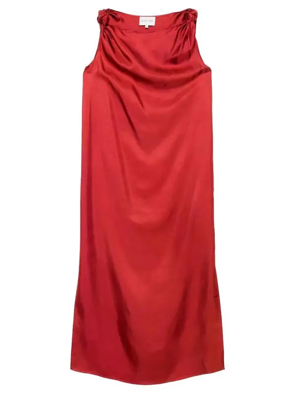 Loulou De Saison Moun Midi Dress - Red
