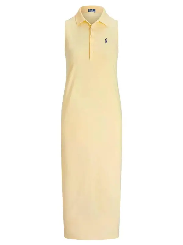 Polo Ralph Lauren Cotton Polo Dress - Yellow