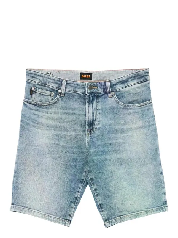 Hugo Boss Re.maine Denim Shorts - Blue