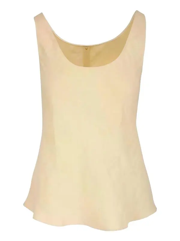 PETER COHEN Sleeveless Scoop-neck Top - Neutrals