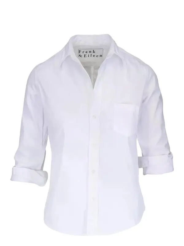 Frank & Eileen Cotton Shirt - White