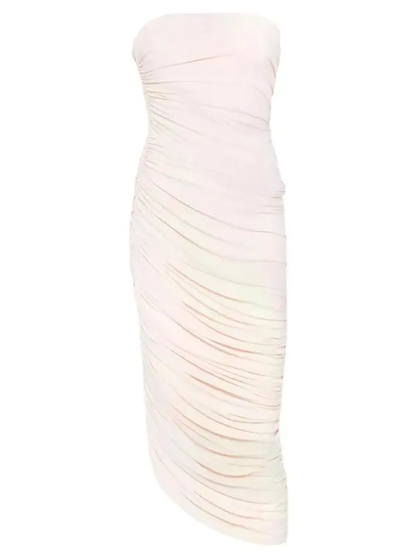 Norma Kamali Diana Midi Dress - Neutrals