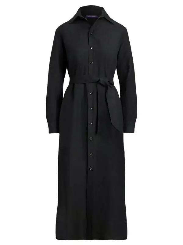 Ralph Lauren Button-up Shirt Dress - Black