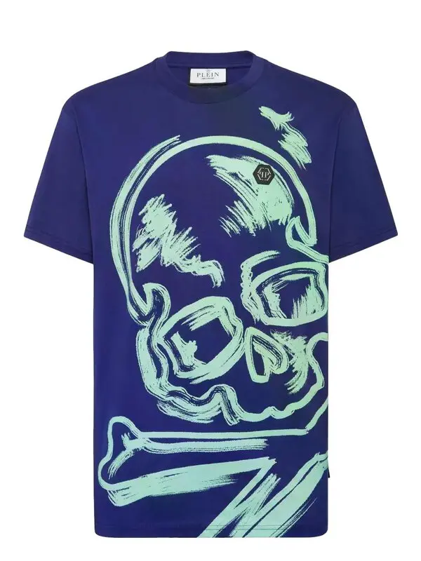 Philipp Plein Skull T-shirt - Blue