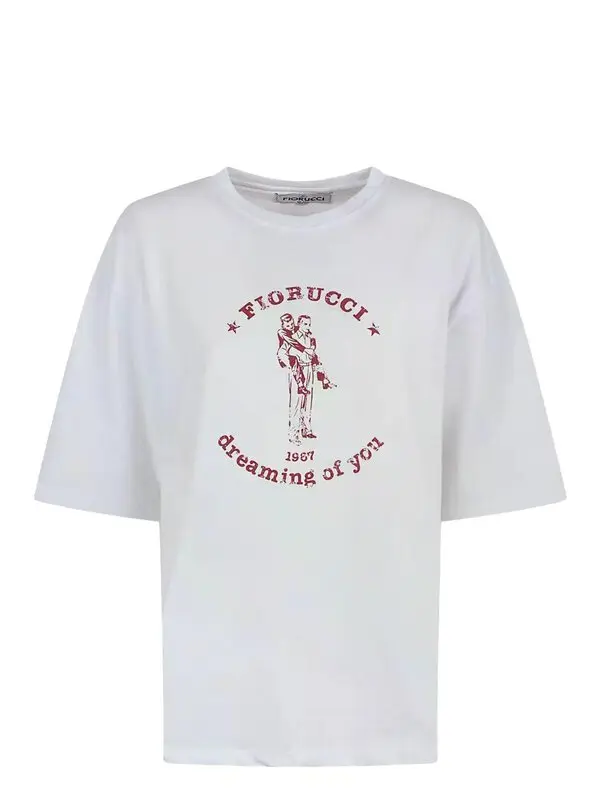 Fiorucci Logo-print T-shirt - White