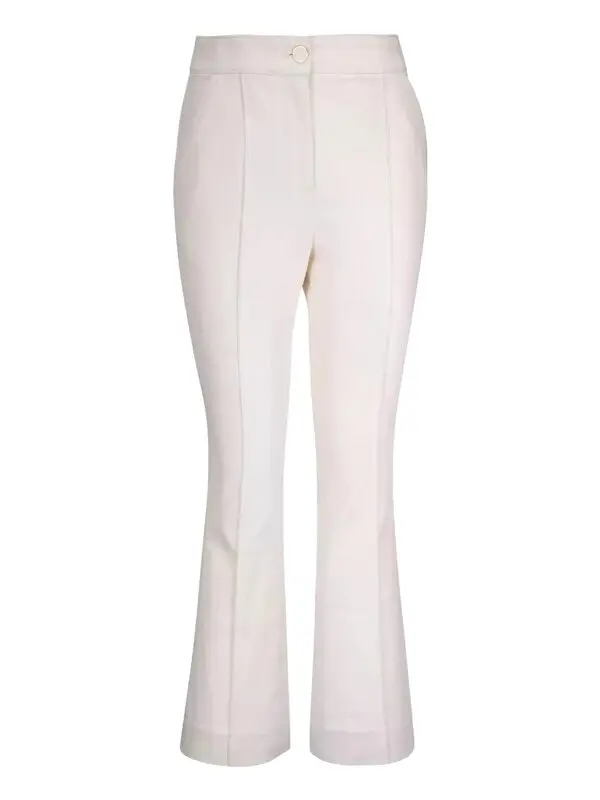Veronica Beard Kimra Flared Trousers - Neutrals