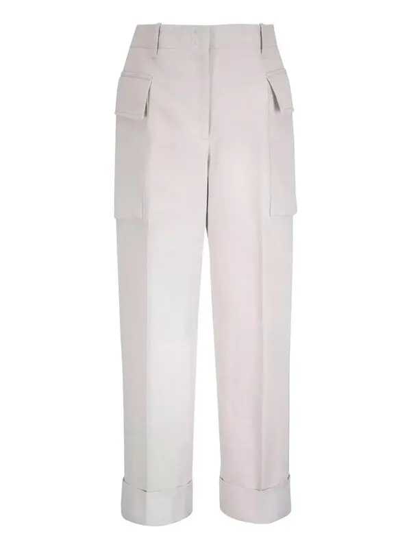 Akris Straight-leg Trousers - Grey