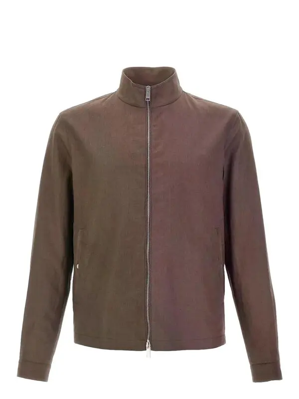 Zegna Linen Oasis Jacket - Brown