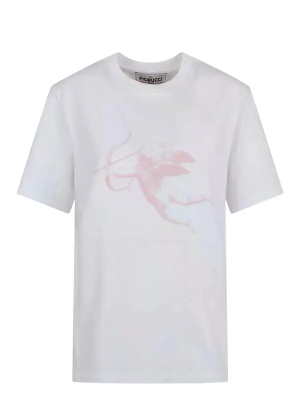 Fiorucci Cotton Graphic T-shirt - White