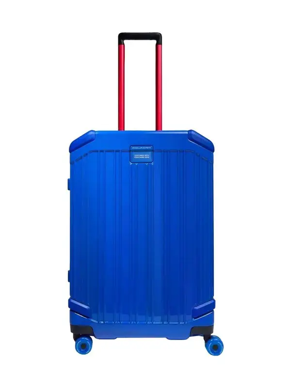 PIQUADRO Four-wheel Suitcase - Blue