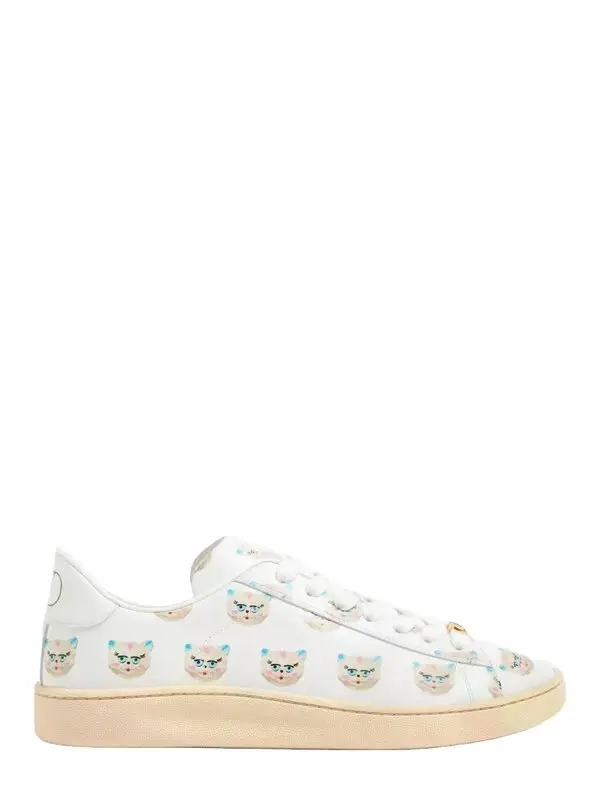 Valentino Garavani Royco Le Chat De La Maison Sneakers - White