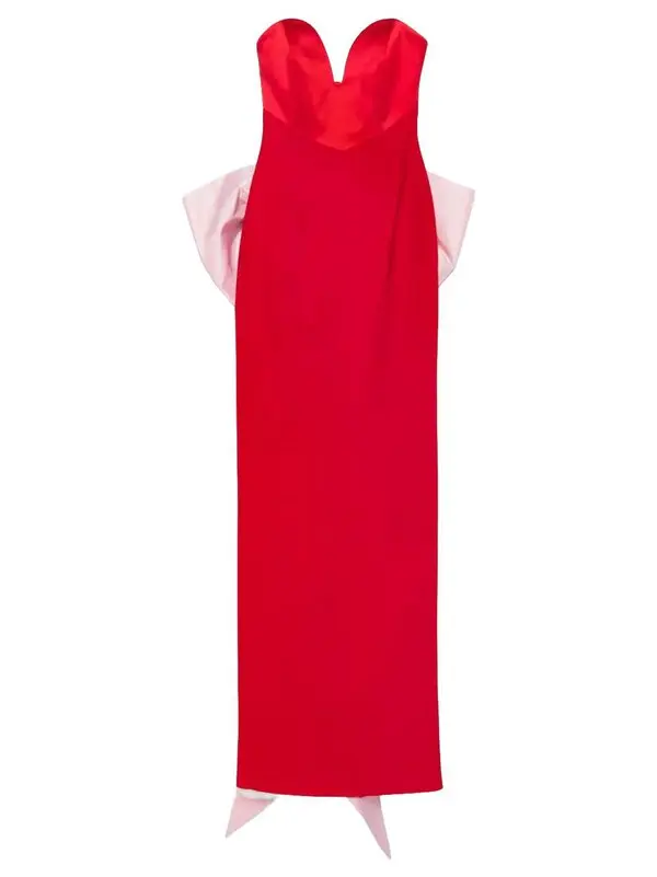 THE NEW ARRIVALS ILKYAZ OZEL Vera Gown - Red