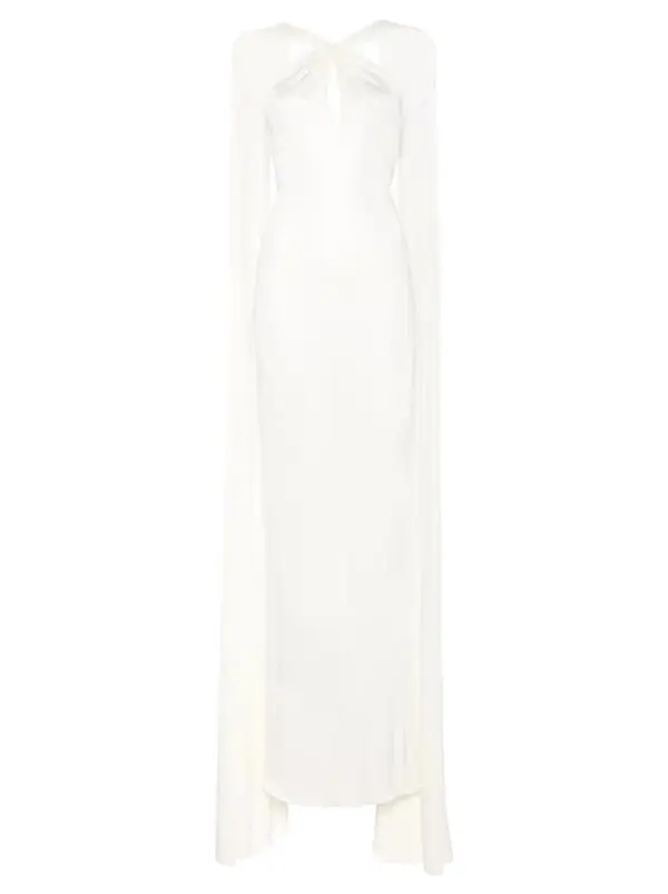 THE NEW ARRIVALS ILKYAZ OZEL Maia Gown - White