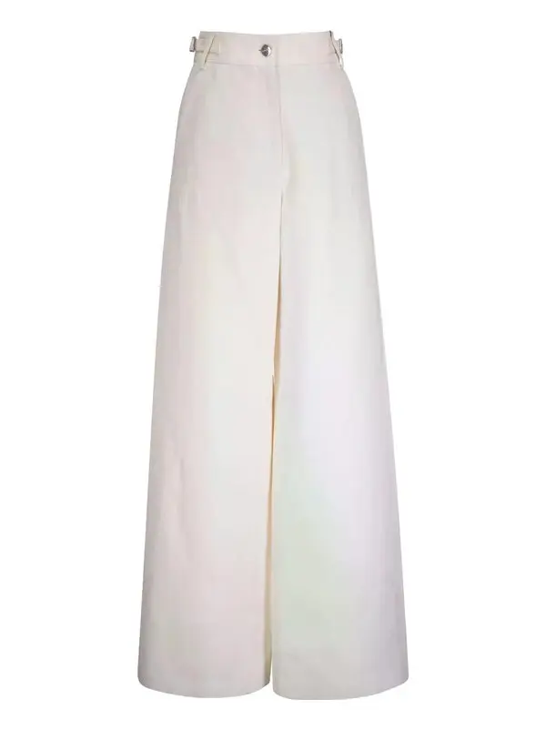 Akris Wide-leg Trousers - Neutrals