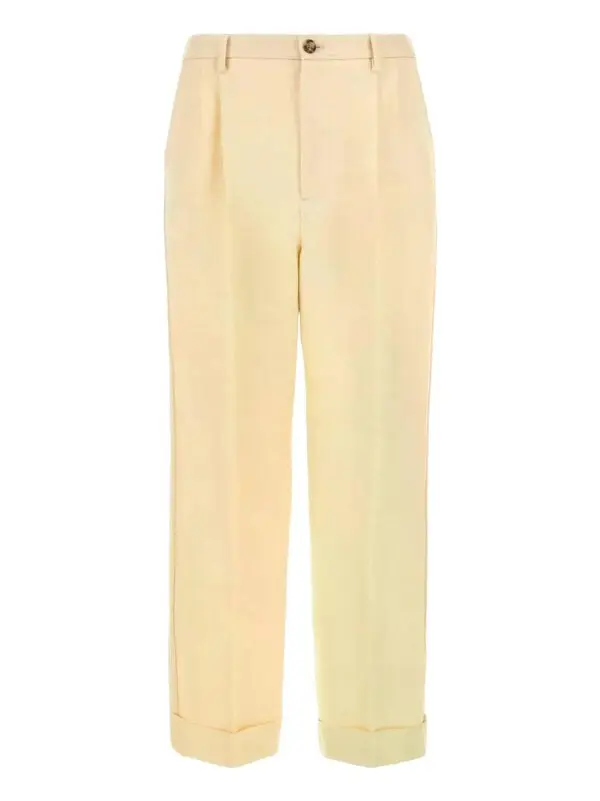 Valentino Garavani Pleated Trousers - Neutrals