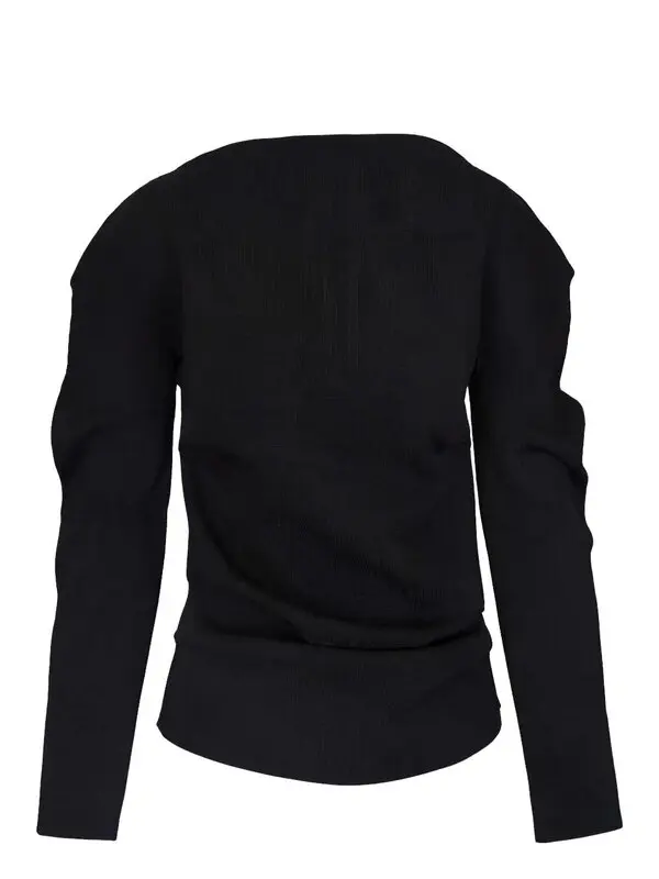 Khaite Lovisa Long-sleeve Top - Black