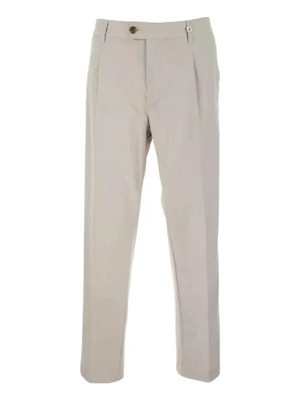 MYTHS Pleated Trousers - Neutrals