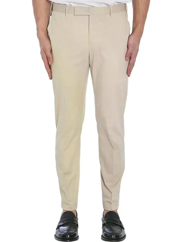 PT TORINO Dieci Trousers - Neutrals