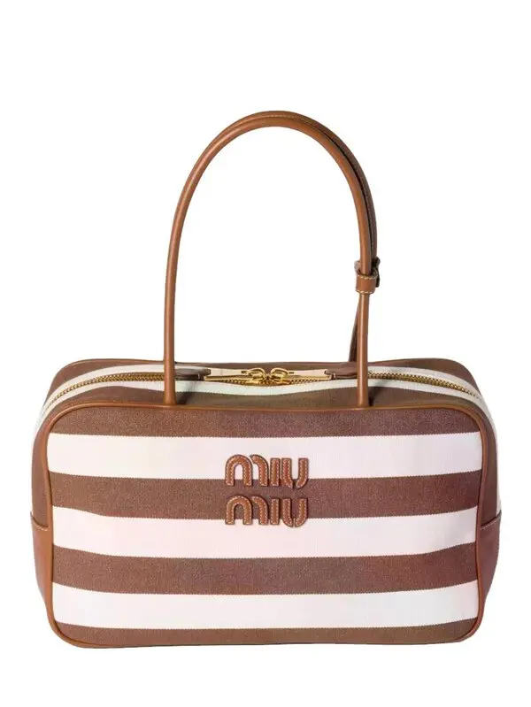Miu Miu Beau Tote Bag - Brown