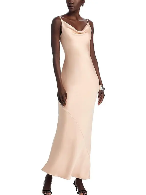 Norma Kamali Maria Cowl Neck Slip Gown - Baby
