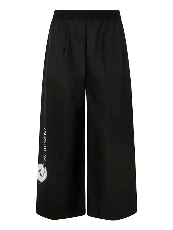 MARIA CALDERARA T364cv-91 Trousers - Black