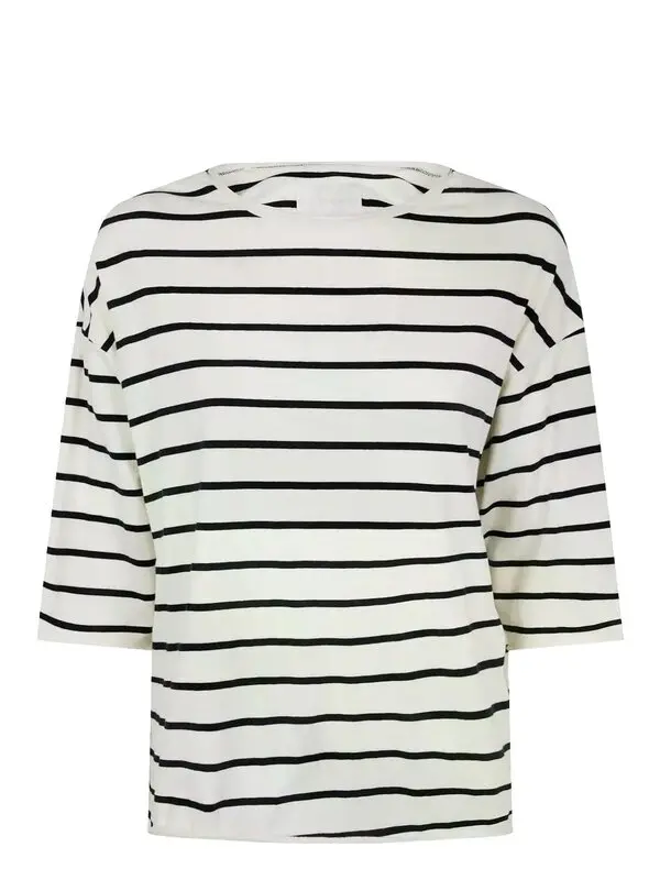 Labo.art Striped T-shirt - White