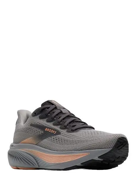 Brooks Ghost 17 Running Shoe - Alloy/blackened Pearl/peach