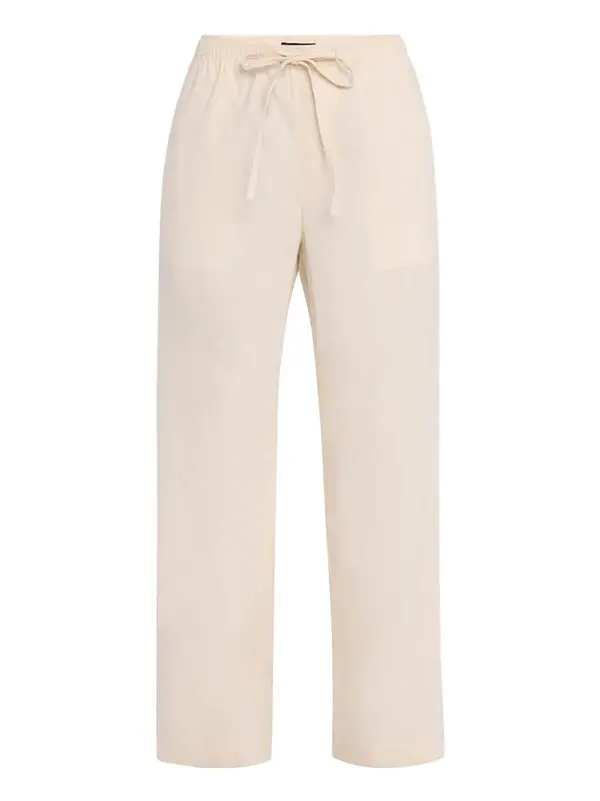 Rag & Bone Logan Linen-blend Beach Pants - Ivry