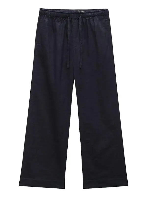 Rag & Bone Logan Linen-blend Beach Pants - Salute