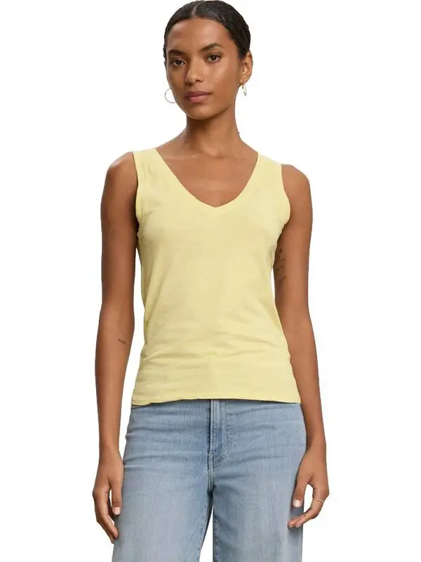 Velvet By Graham & Spencer Evelyn Tank Top - Natural