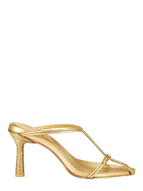 Cult Gaia Nicia Sandal - Brass