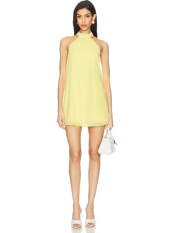 MORE TO COME Calanthe Mini Dress - Yellow
