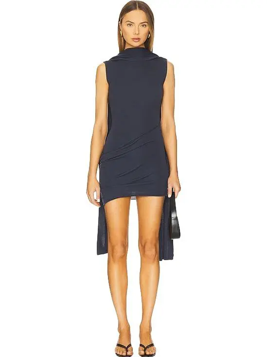 AYA MUSE Solar Dress - Navy