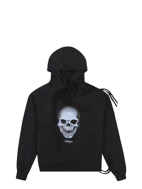 Ottolinger Deconstructed Skull Hoodie - Black