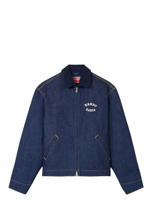 Kenzo Padded Workwear Jacket - Blue