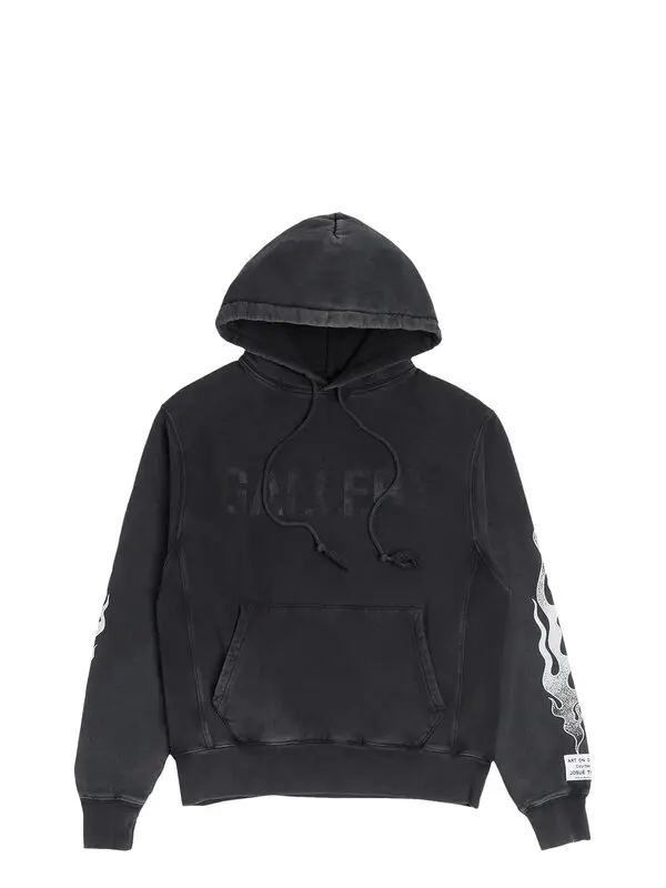GALLERY DEPT. Gd Flames Hoodie - Black