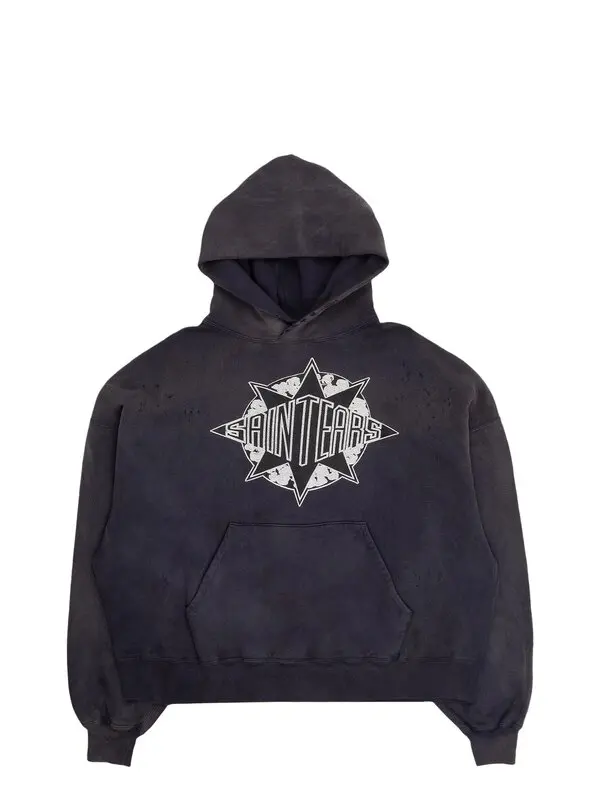 SAINT MXXXXXX X Denim Tears Saint Tears Hoodie - Black