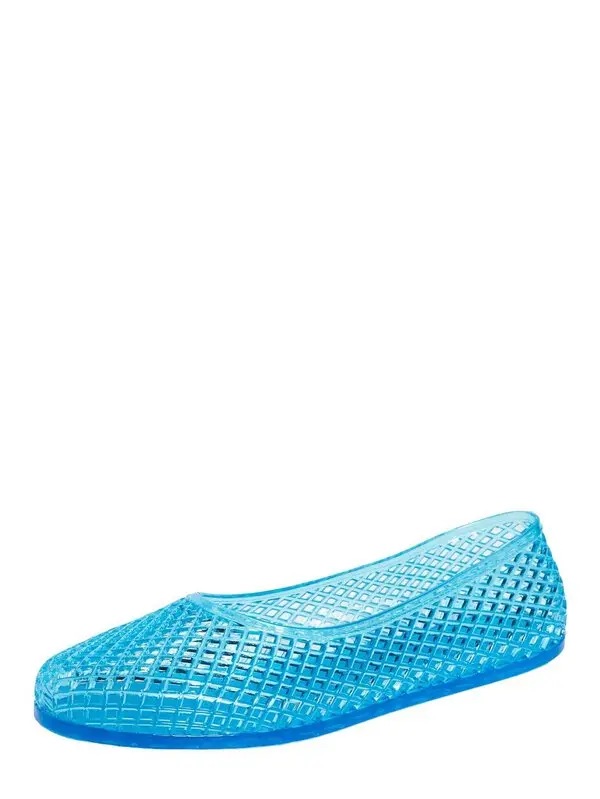 ANCIENT GREEK SANDALS Iro Jelly Flats - Blue