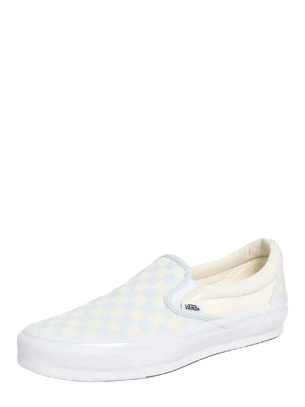 VANS Classic Slip On Sneakers - Checkerboard Ice Melt