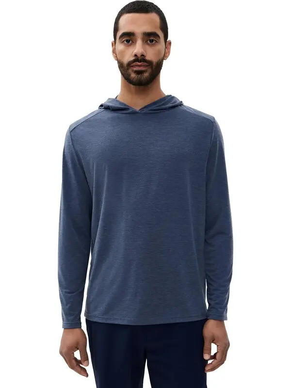 FAIR HARBOR The Seabreeze Hoodie - Navy Blazer