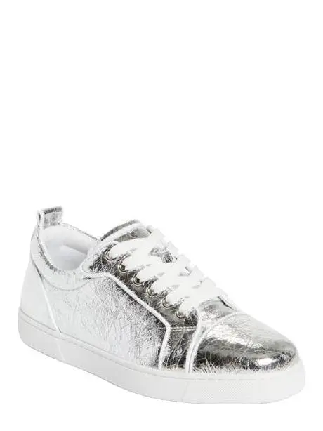 CHRISTIAN LOUBOUTIN Louise Orlato Sneaker - Silver