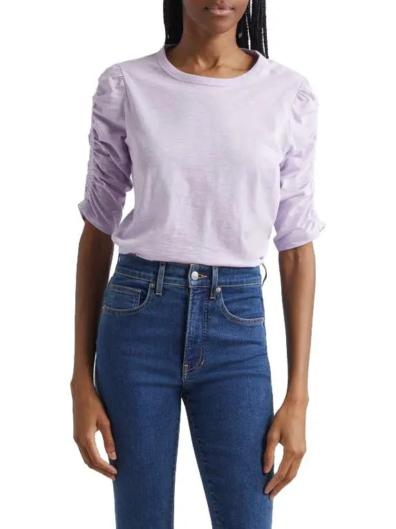 Veronica Beard Waldorf Top - Soft Lilac
