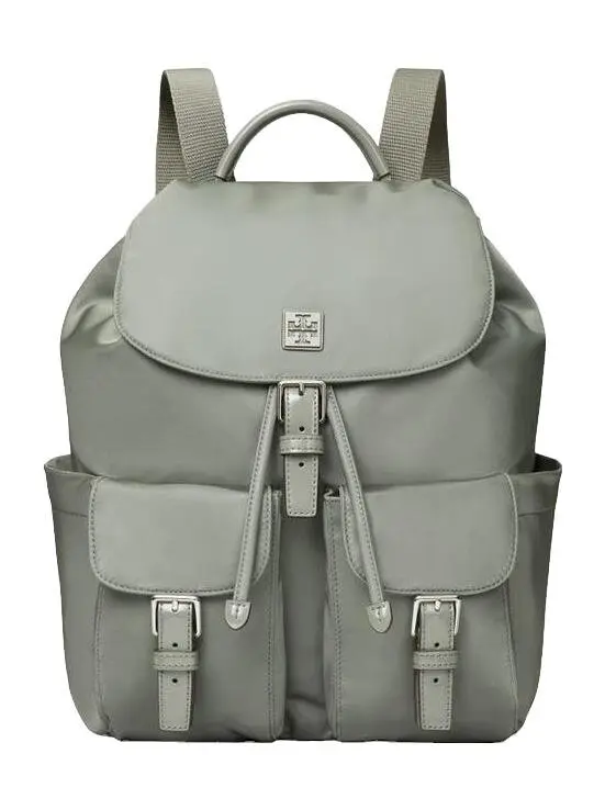 Tory Burch Virginia Nylon Backpack - Shale Rock