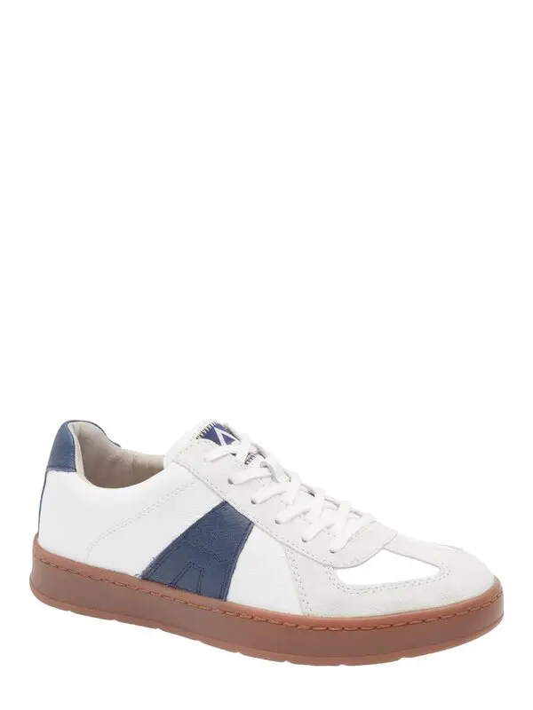 ALIGN Verano Sneaker - Bright White/ Navy